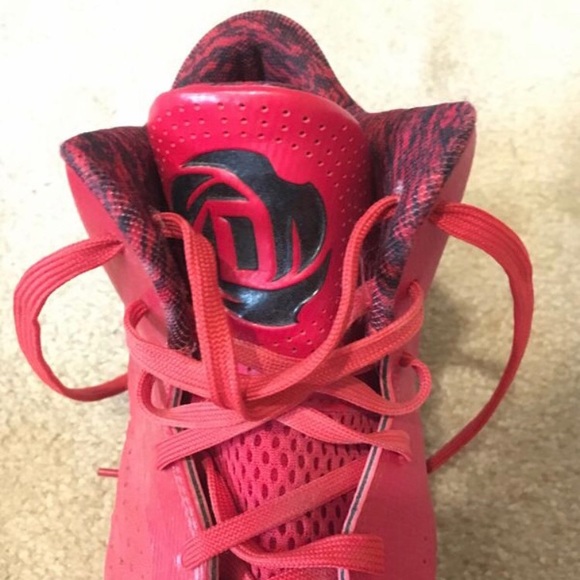 adidas | Shoes | Red Adidas Drose Signature Shoe Size 95 | Poshmark